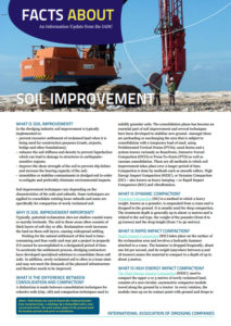 Soil Improvement - Soil improvement is applied to both consolidate ...