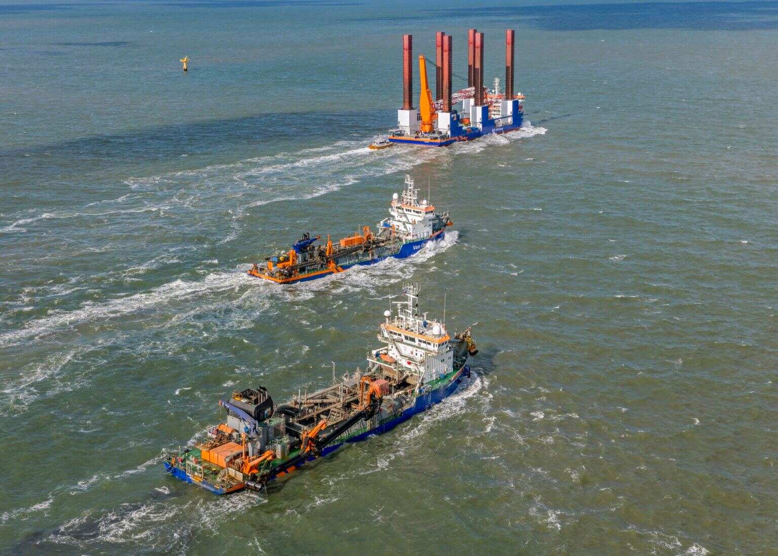 Trailing suction hopper dredgers or “trailers”, are self-propelled ...