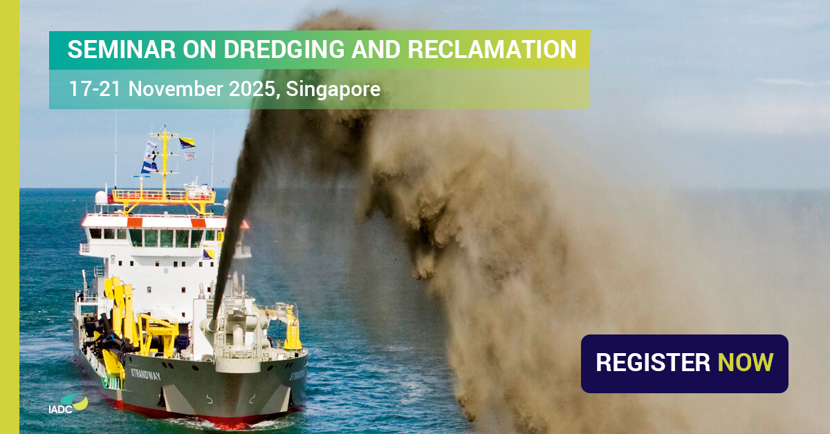 Registration open for the Seminar on Dredging & Reclamation in ...